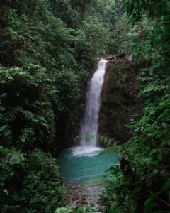 How to Visit The Incredible Blue Falls of Costa Rica